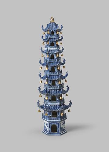 Exceptional Chinese porcelain pagoda and other works of art at TEFAF ...